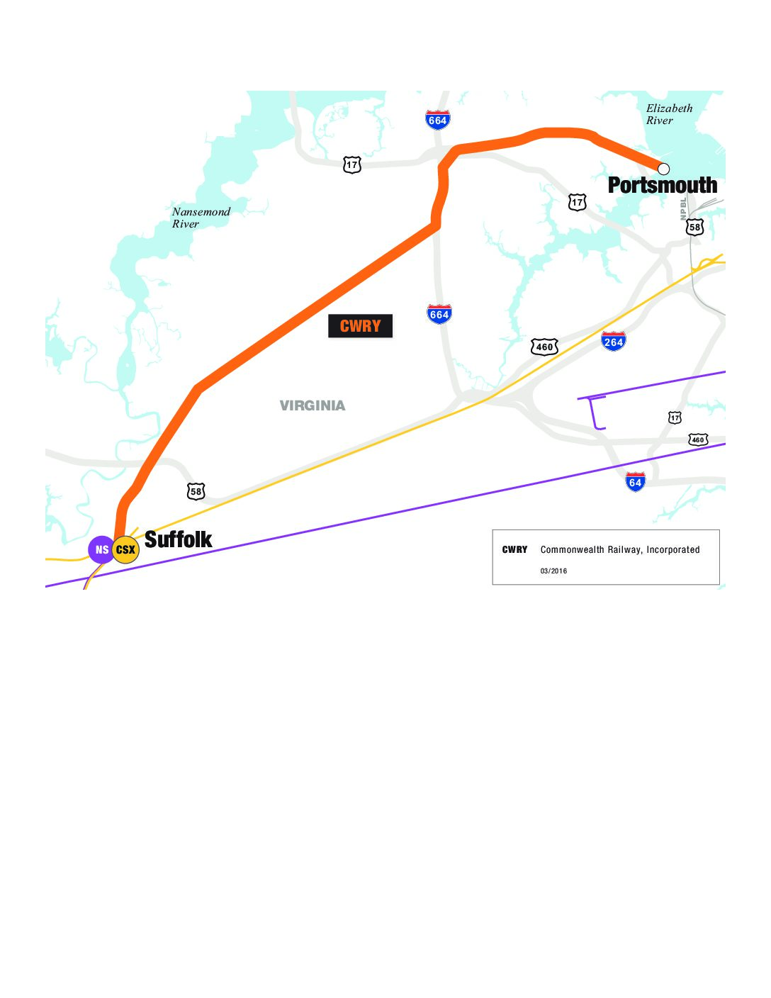 Commonwealth Railway – A Genesee & Wyoming Company