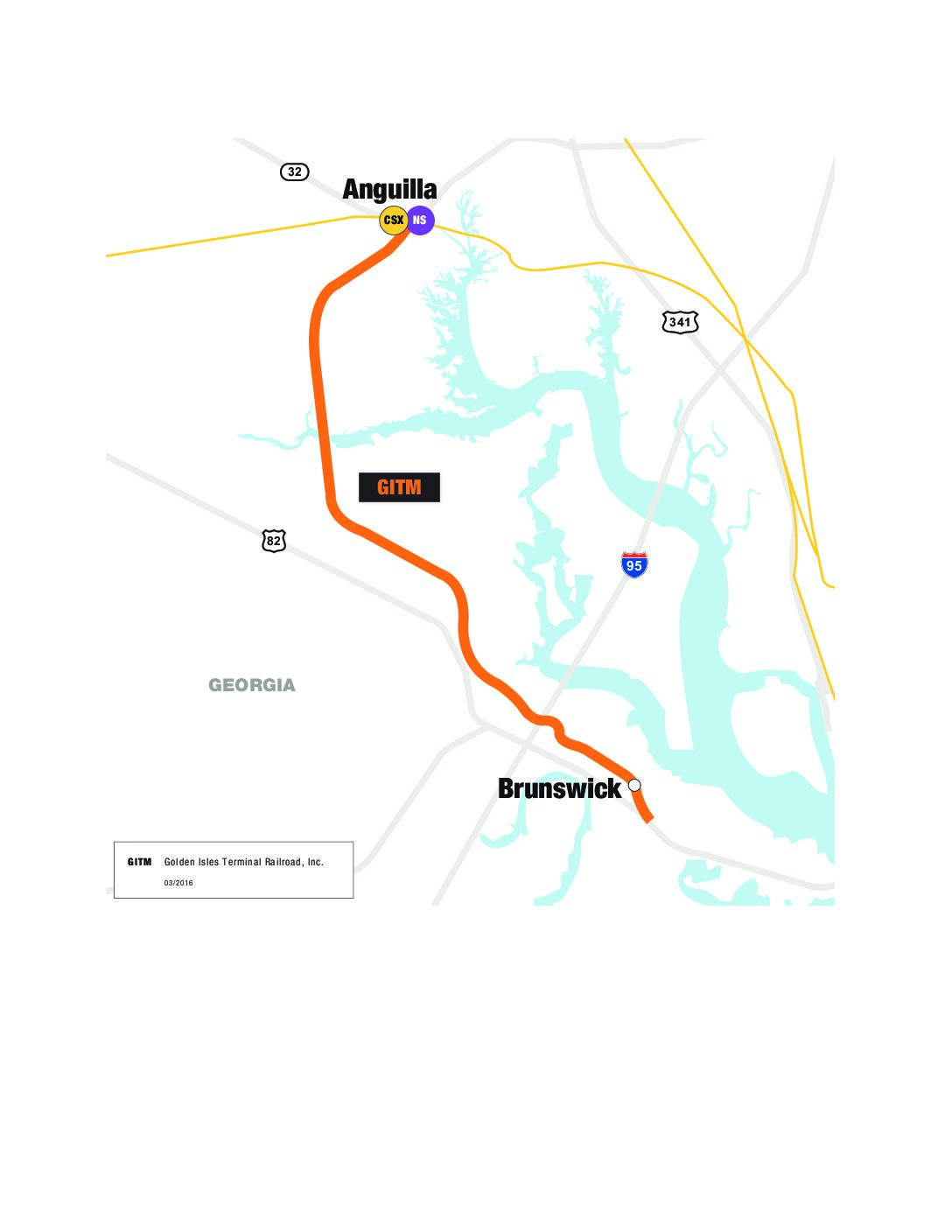 Golden Isles Terminal Railroad – A Genesee & Wyoming Company