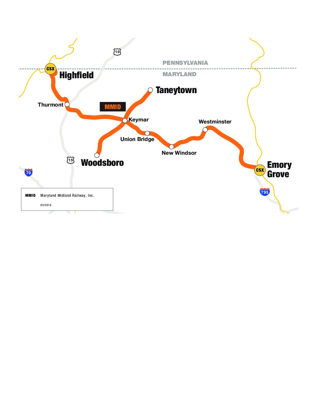 Maryland Midland Railway – A Genesee & Wyoming Company