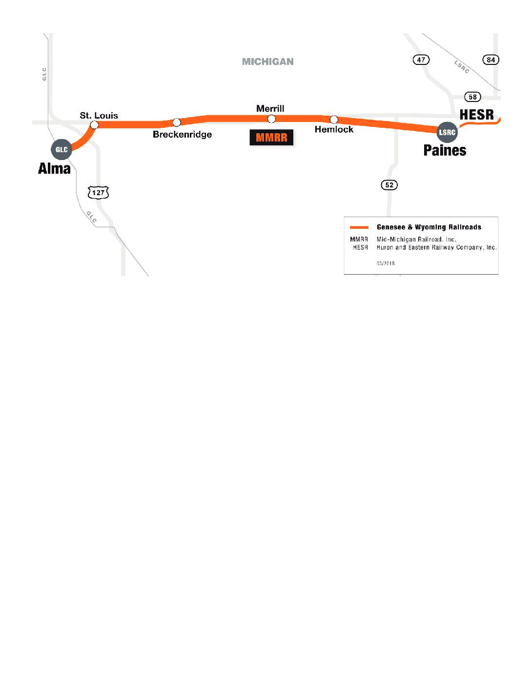 Mid-Michigan Railroad – A Genesee & Wyoming Company