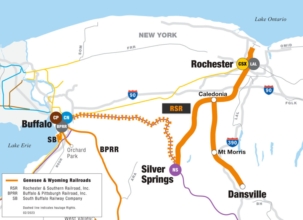 Rochester & Southern Railroad – A Genesee & Wyoming Company