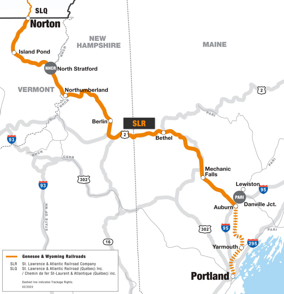 St. Lawrence & Atlantic Railroad – A Genesee & Wyoming Company