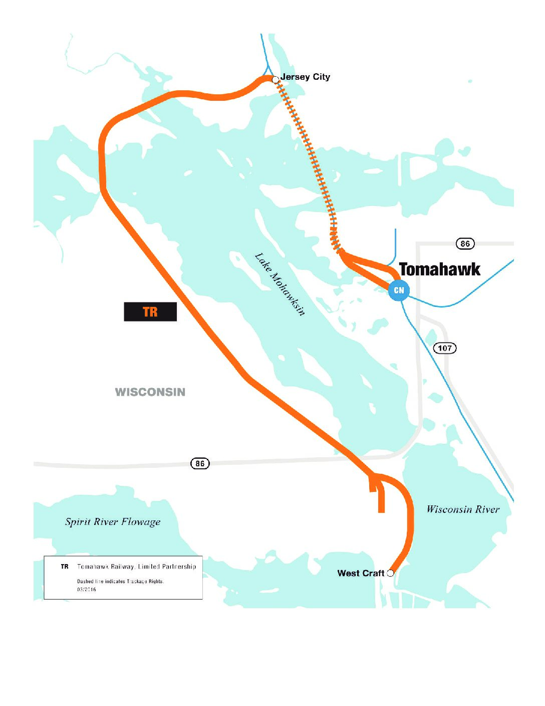 Tomahawk Railway – A Genesee & Wyoming Company