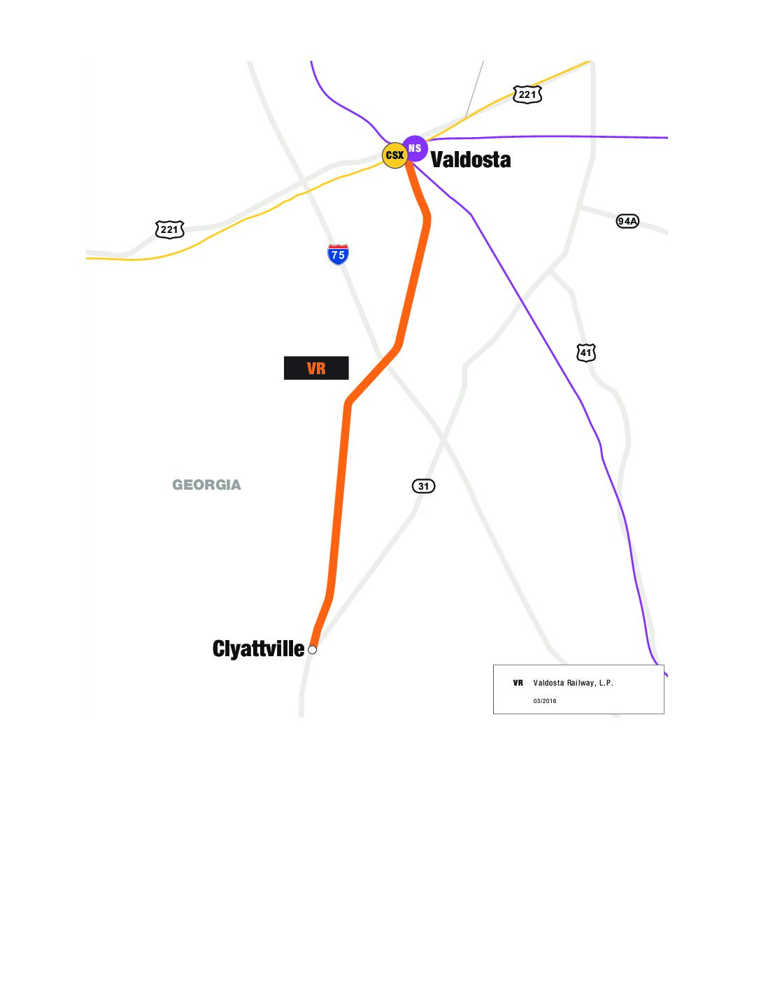 Valdosta Railway – A Genesee & Wyoming Company