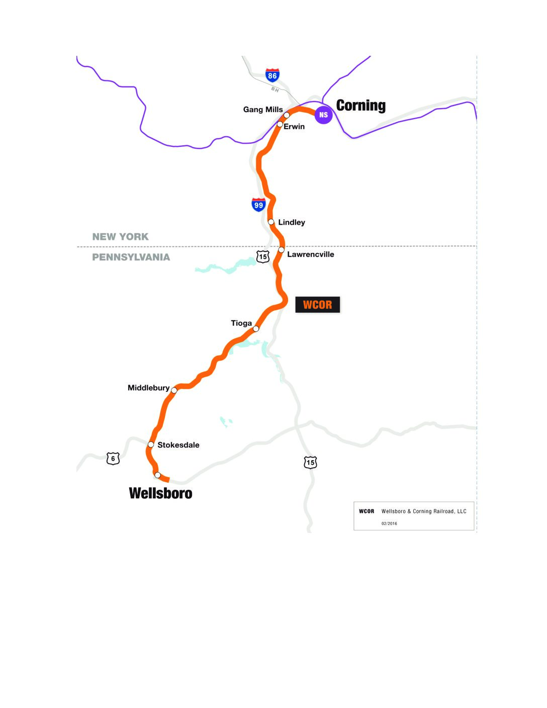 Wellsboro & Corning Railroad – A Genesee & Wyoming Company
