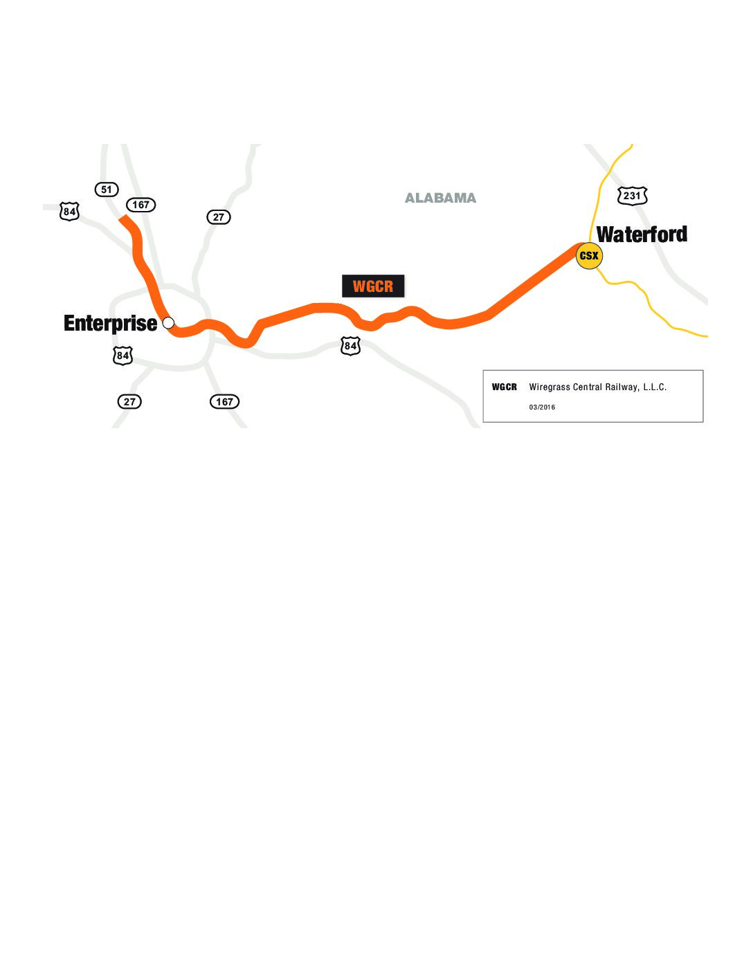 Wiregrass Central Railroad – A Genesee & Wyoming Company