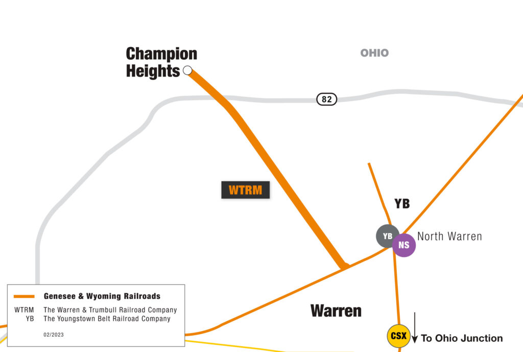 Warren & Trumbull Railroad – A Genesee & Wyoming Company