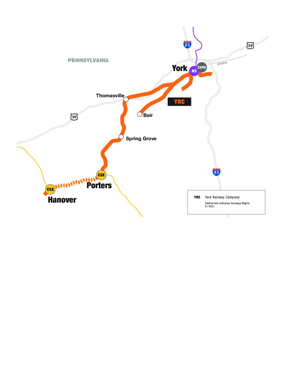 York Railway – A Genesee & Wyoming Company